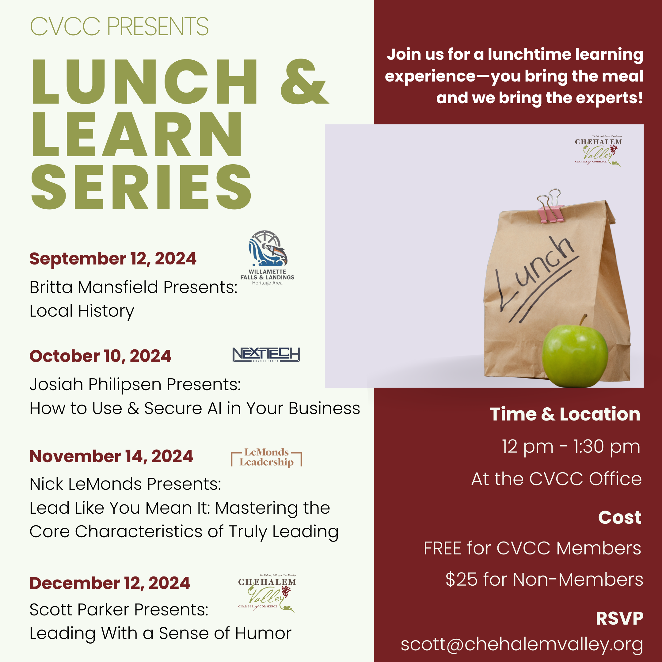 Chehalem Valley Chamber of Commerce | Newberg, Oregon