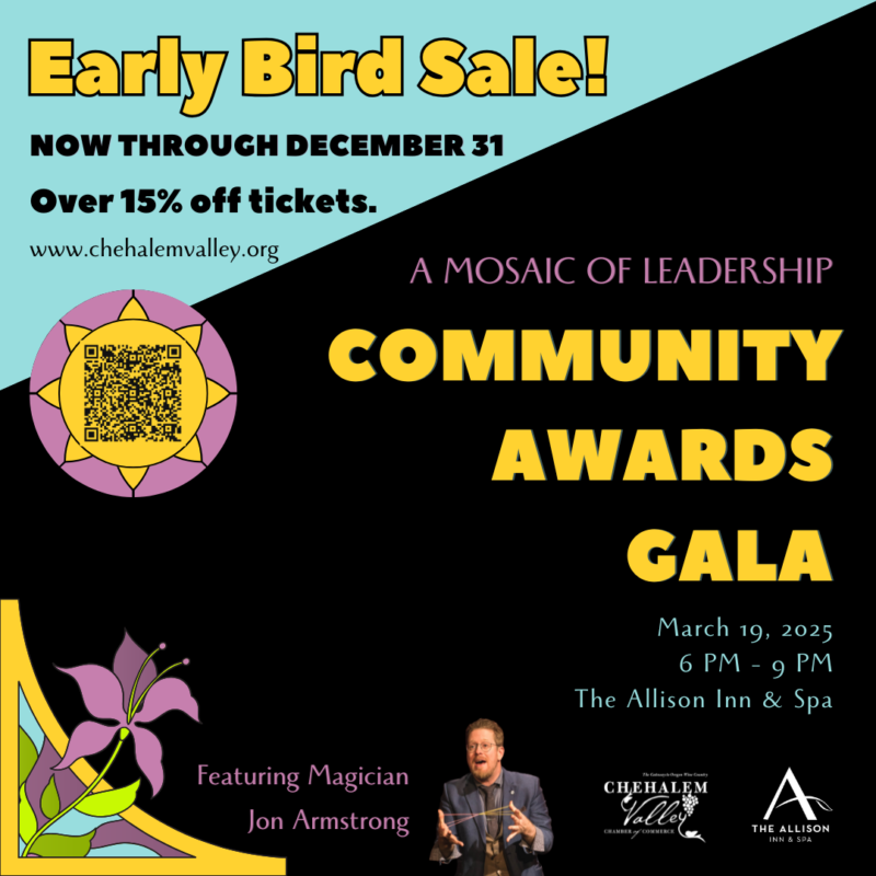 Chehalem Valley Chamber of Commerce | Newberg, Oregon